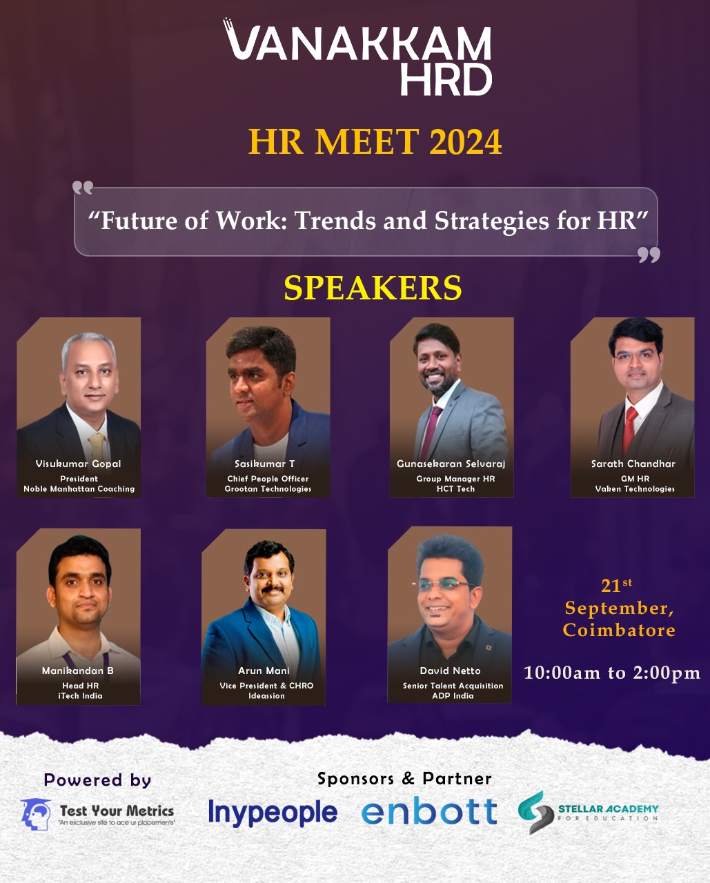 Vanakkam HRD
